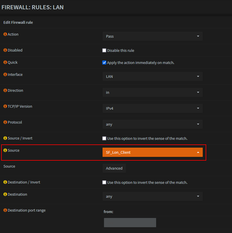 WireGuard on OPNsense -> Surfshark - Selective traffic routing