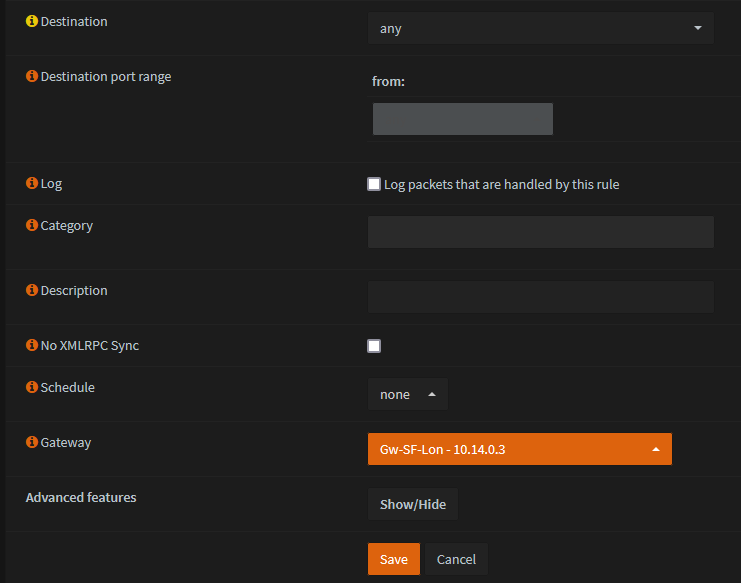WireGuard on OPNsense -> Surfshark - Selective traffic routing
